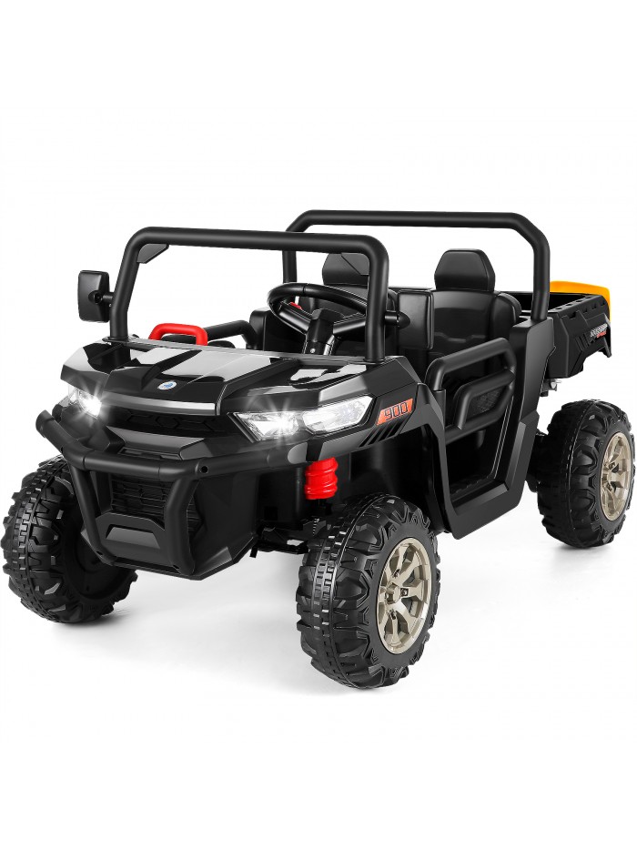 Funcid 24V 2 Seater Kids Ride on UTV with Remote Control,