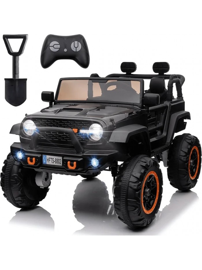 Funcid 24V 2-Seater Kids Ride on Truck Electric Car with ...
